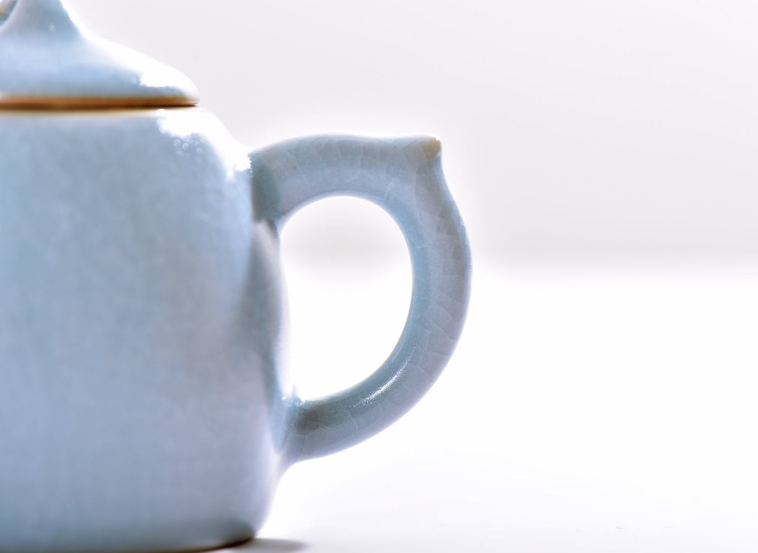 Ru Yao Celadon "Miniature Qin Quan" Teapot — Yunnan Sourcing USA